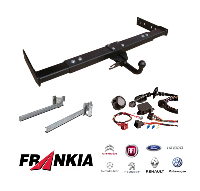 Trekhaak Frankia camper Mercedes sprinter kopen Burghof trekhaken